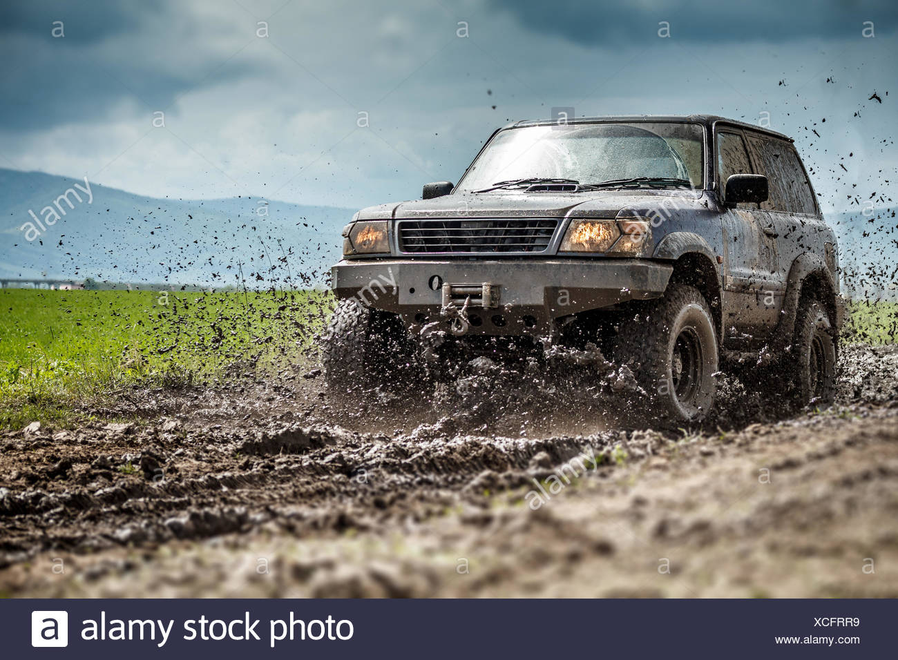 Mud Splashed High Resolution Stock Photography and Images - Alamy
