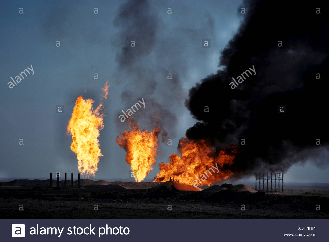 Refinery Burning Flames High Resolution Stock Photography and Images ...