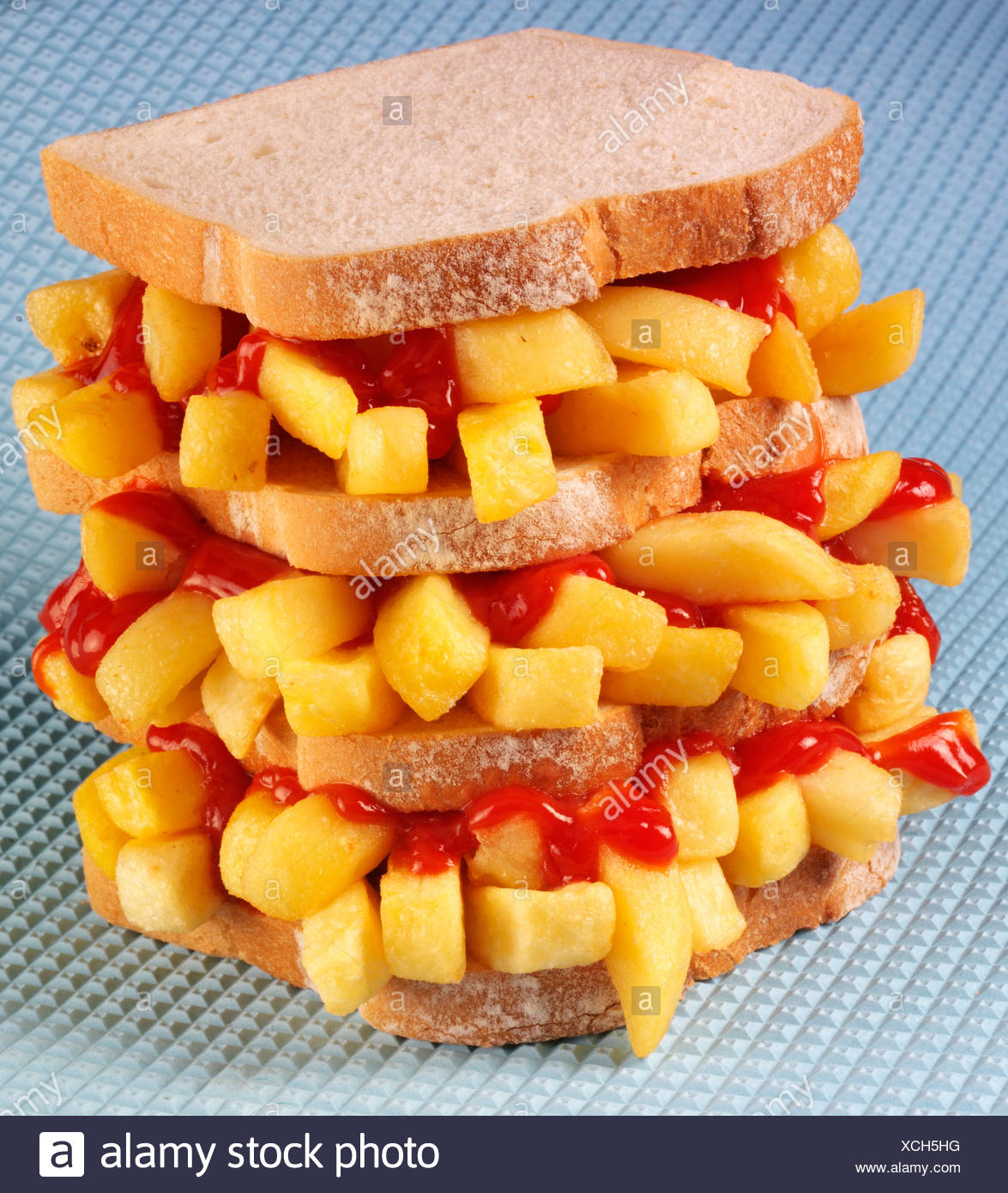 Hot Chip Sandwich High Resolution Stock Photography and Images - Alamy