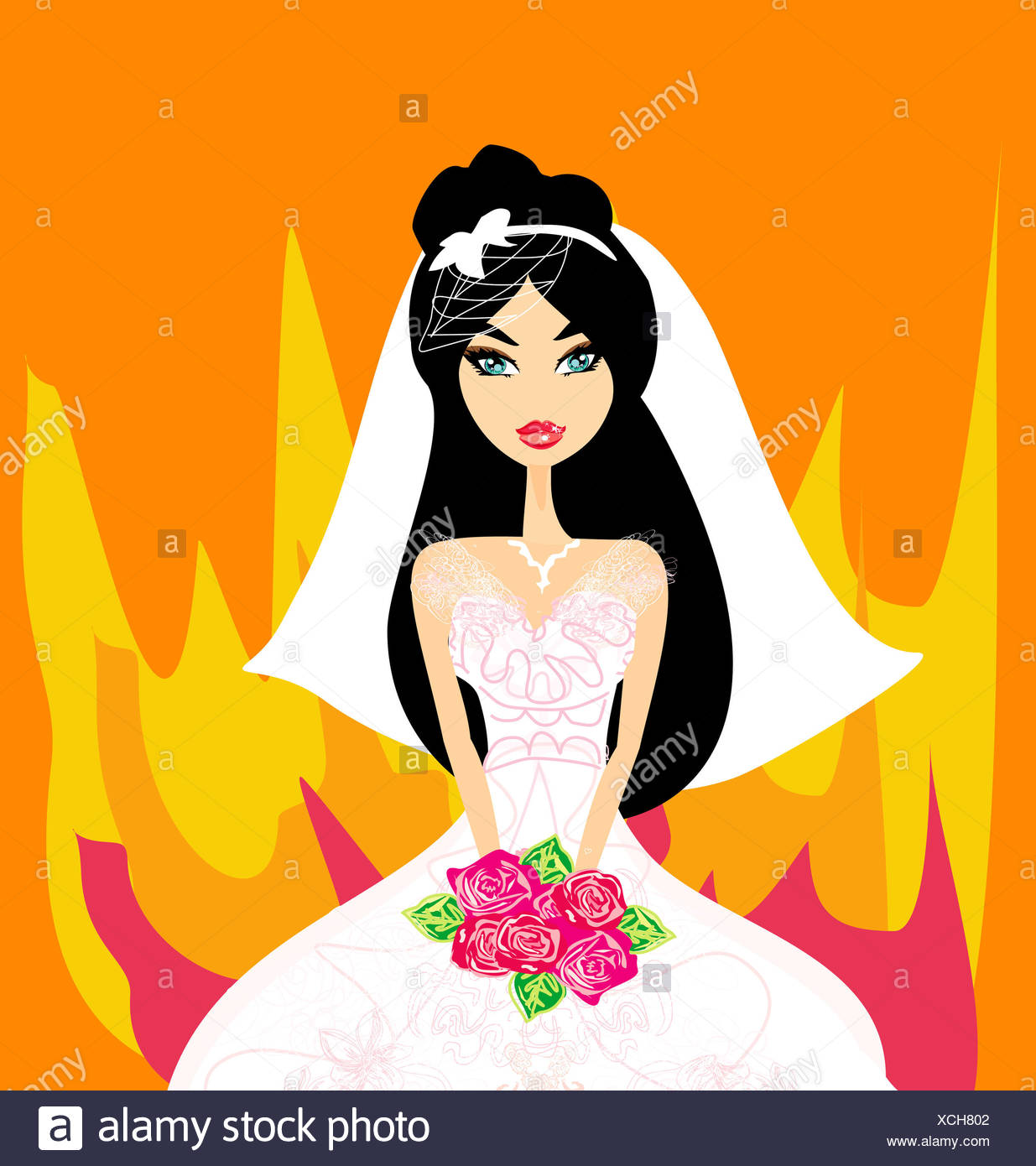 Pout Wedding High Resolution Stock Photography and Images - Alamy