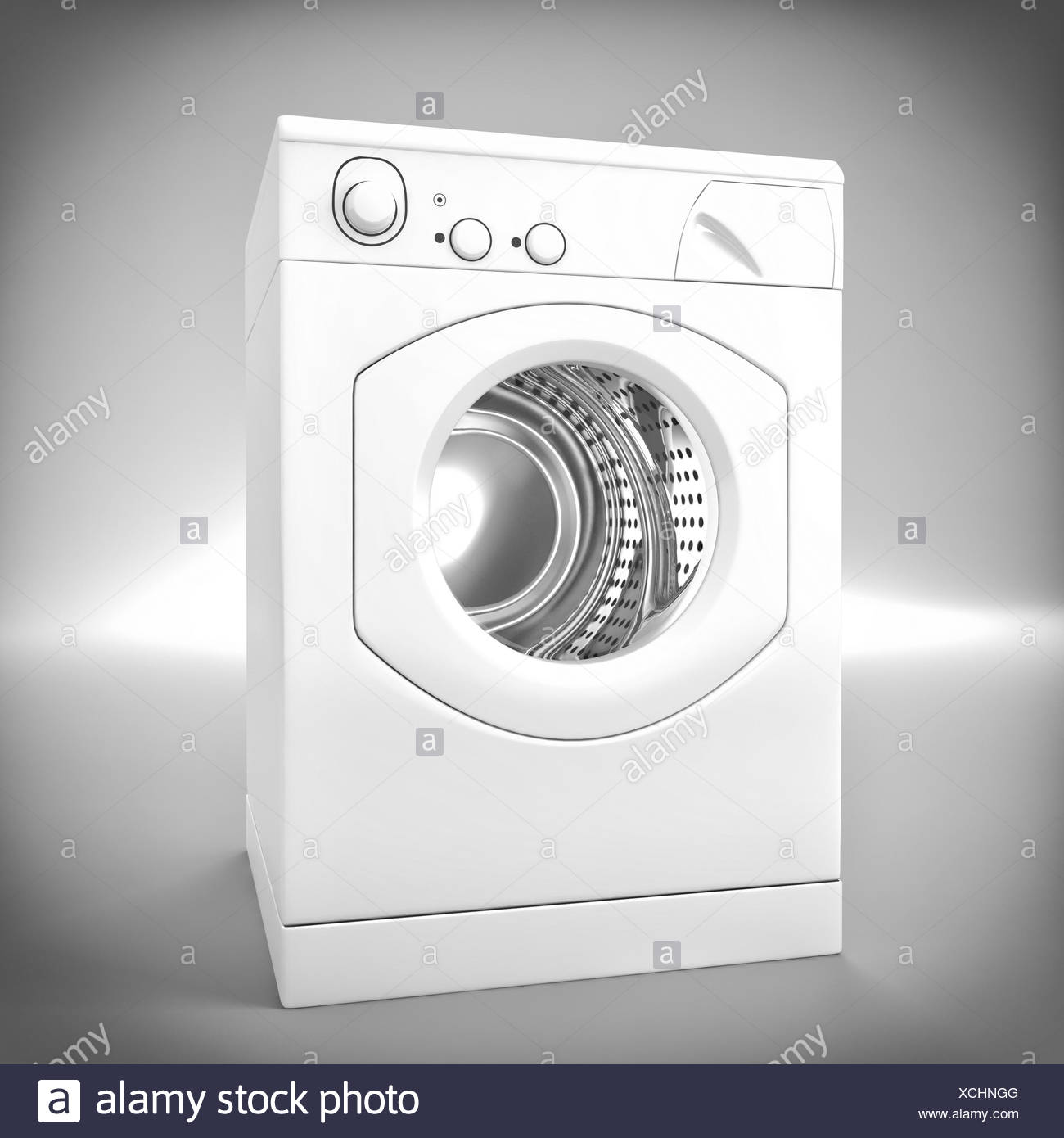Laundry Machine Black and White Stock Photos & Images - Alamy