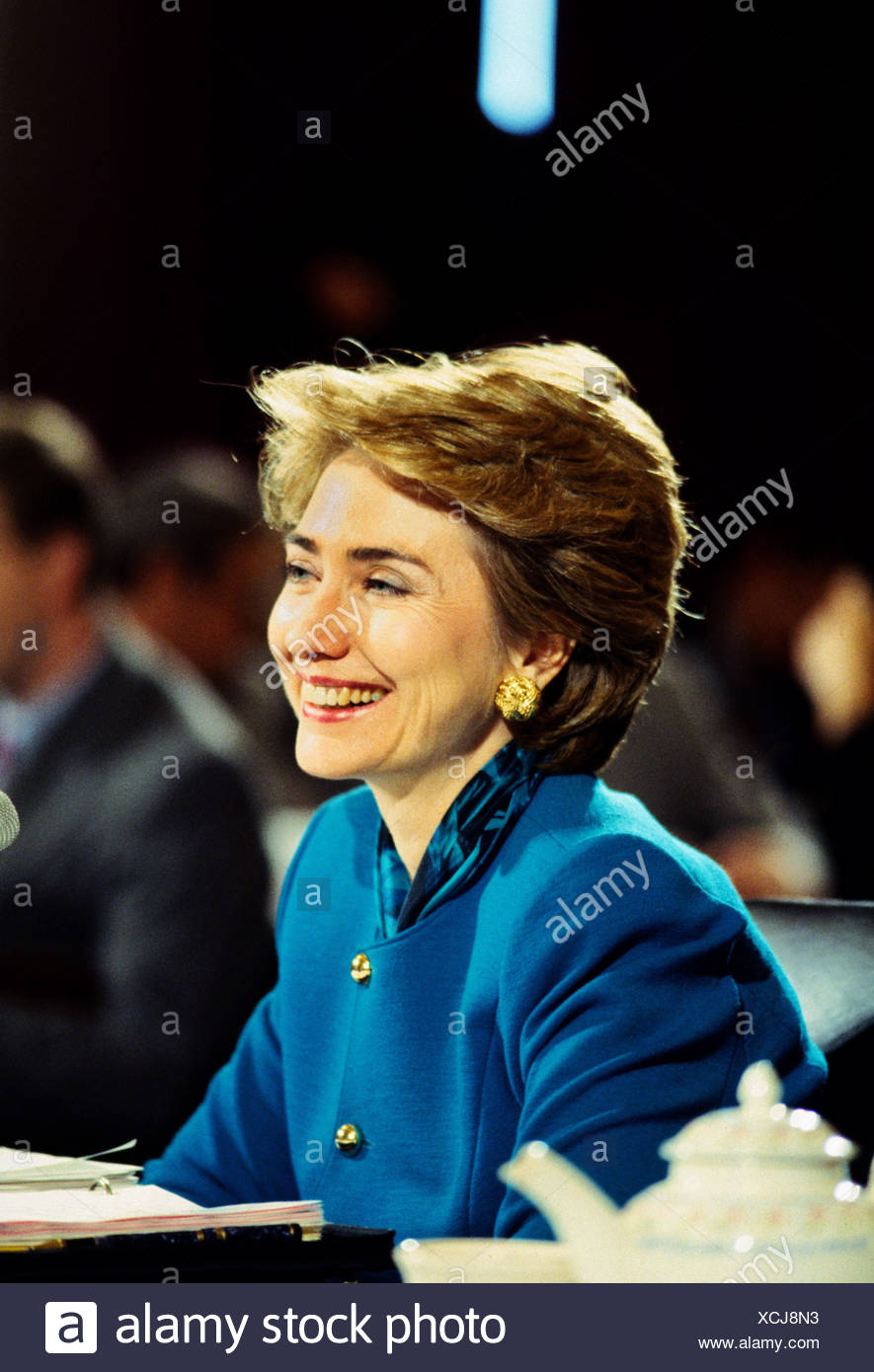 Us First Lady Hillary Clinton Stock Photos & Us First Lady Hillary ...