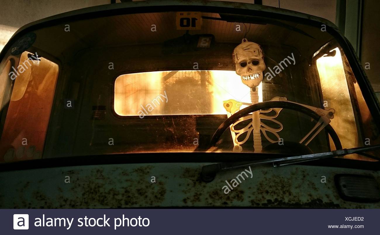 Skeleton In Car High Resolution Stock Photography and Images - Alamy