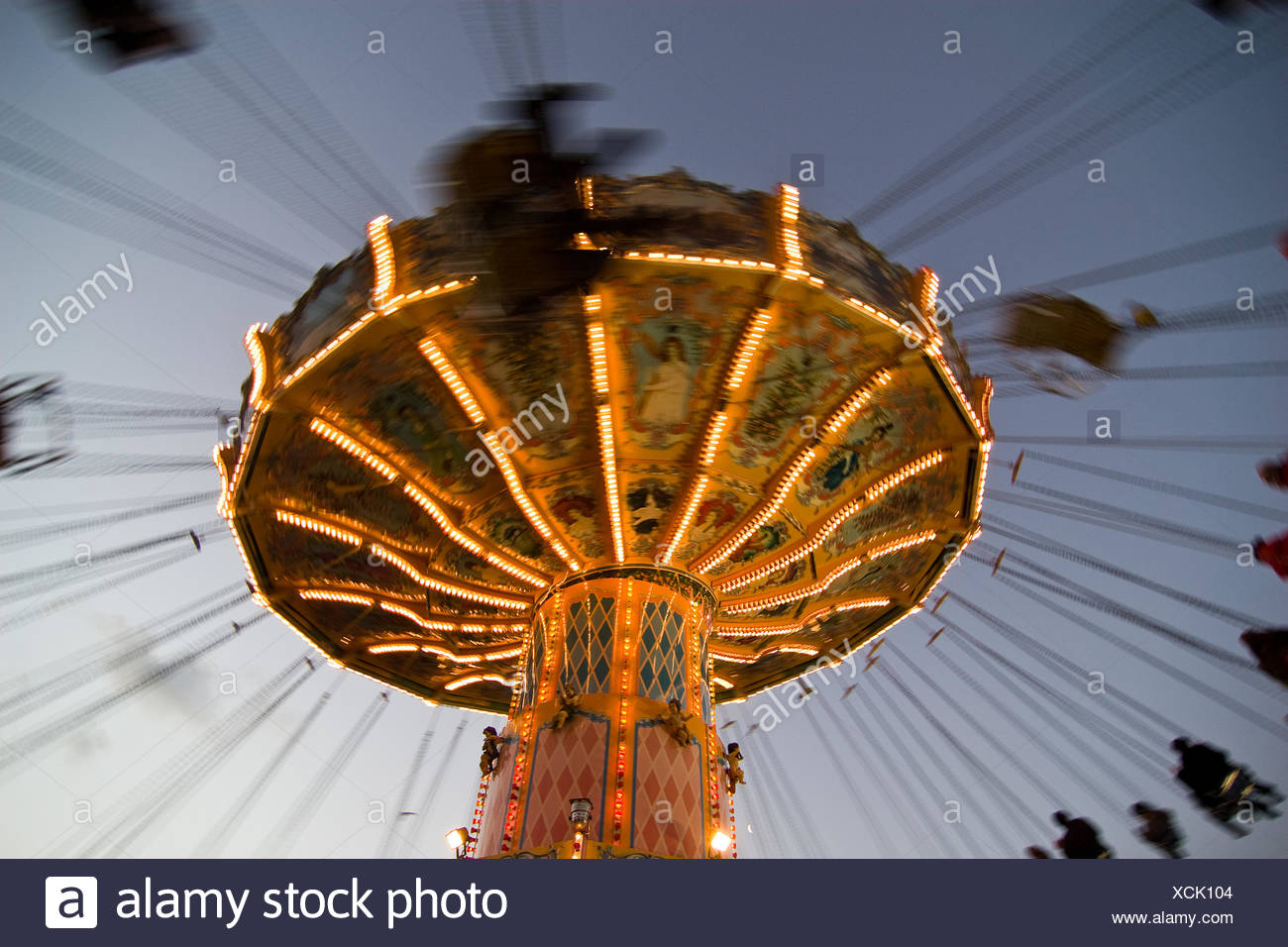 Chain Swing Rides High Resolution Stock Photography and Images - Alamy