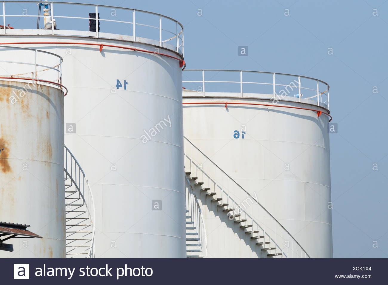 Storage Tank Spiral Staircase High Resolution Stock Photography and ...