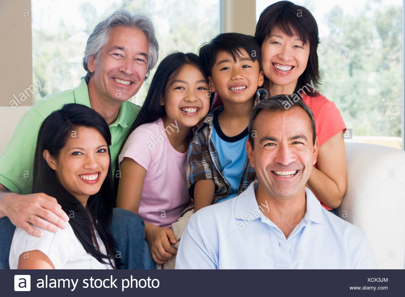 Extended Asian Family High Resolution Stock Photography and Images - Alamy