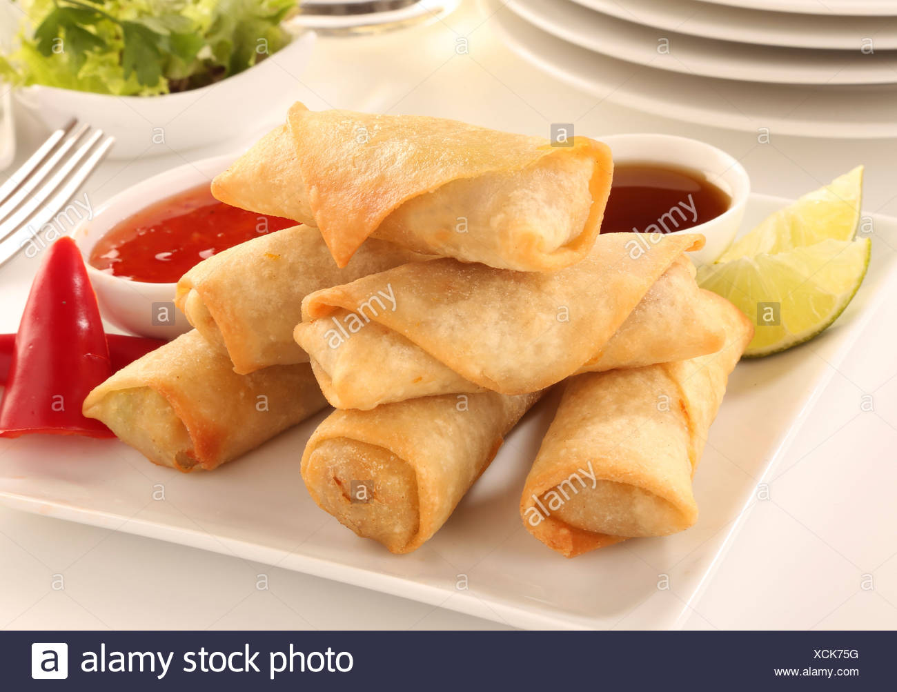 Springrolls High Resolution Stock Photography and Images - Alamy