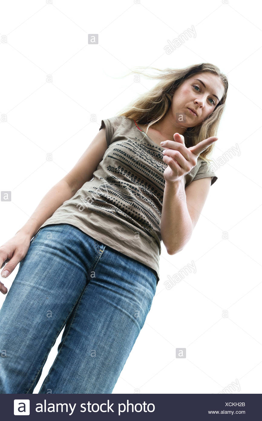 Woman Scolding Gesture Stock Photos & Woman Scolding Gesture Stock ...