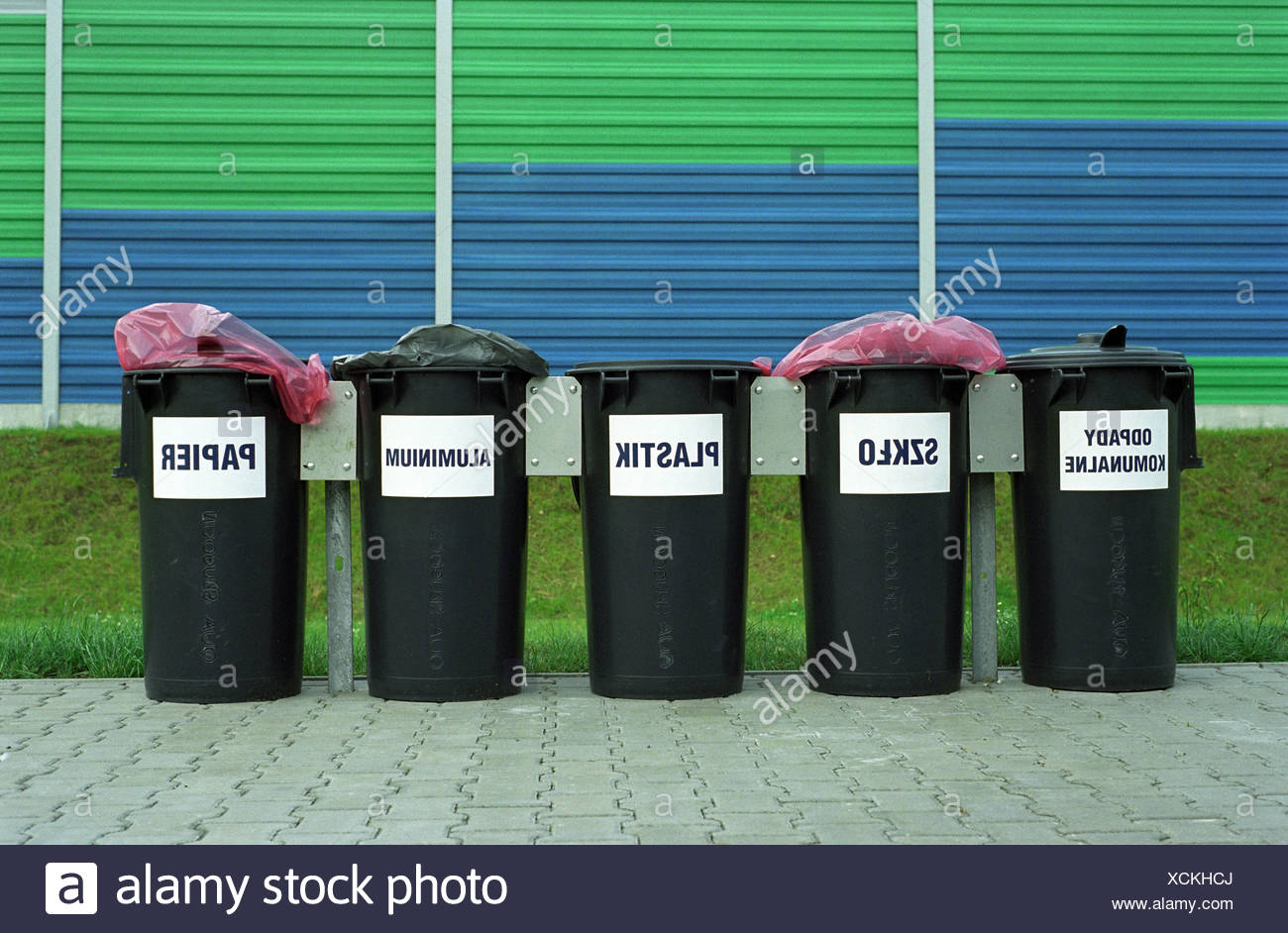 Sorting Dustbins High Resolution Stock Photography and Images - Alamy