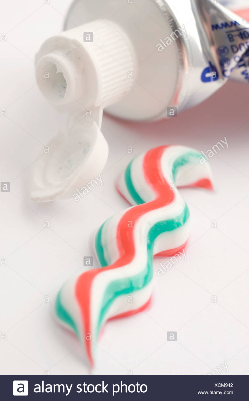Striped Toothpaste And Tube Stock Photos & Striped Toothpaste And Tube ...