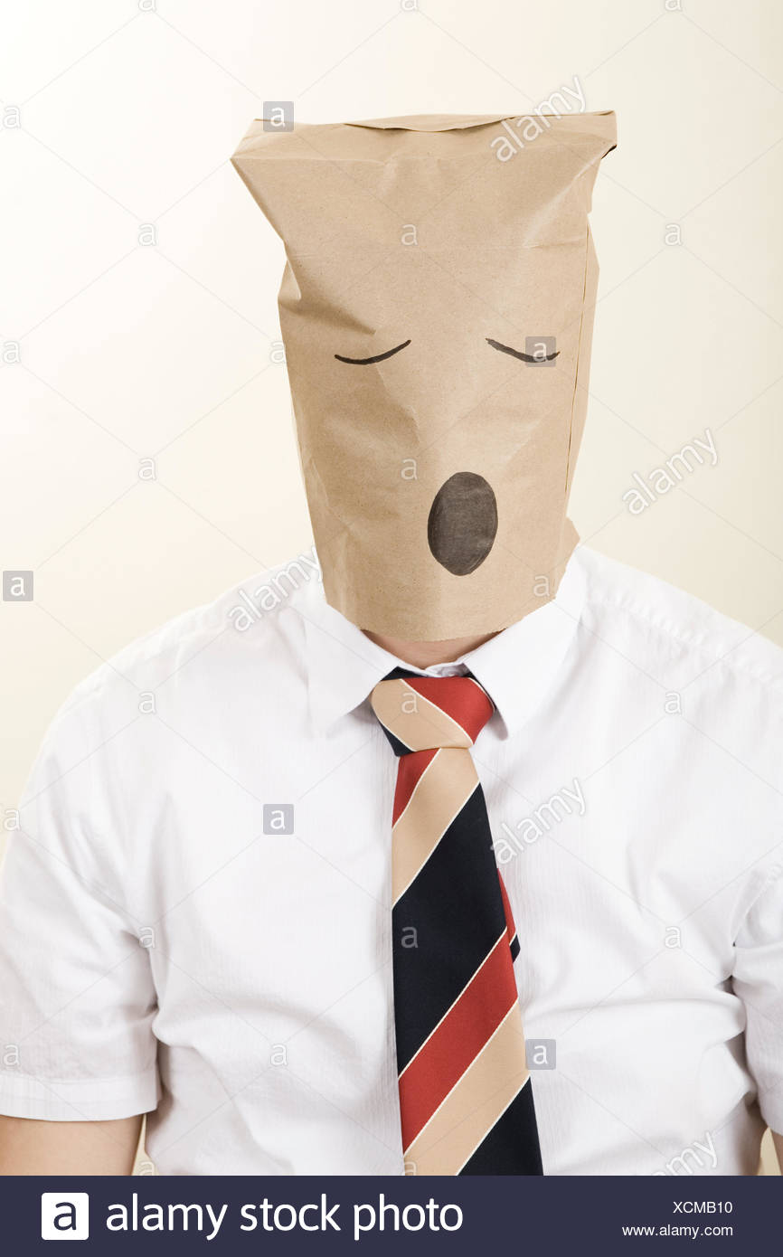 Paper Bag Over The Head Stock Photos & Paper Bag Over The Head Stock ...