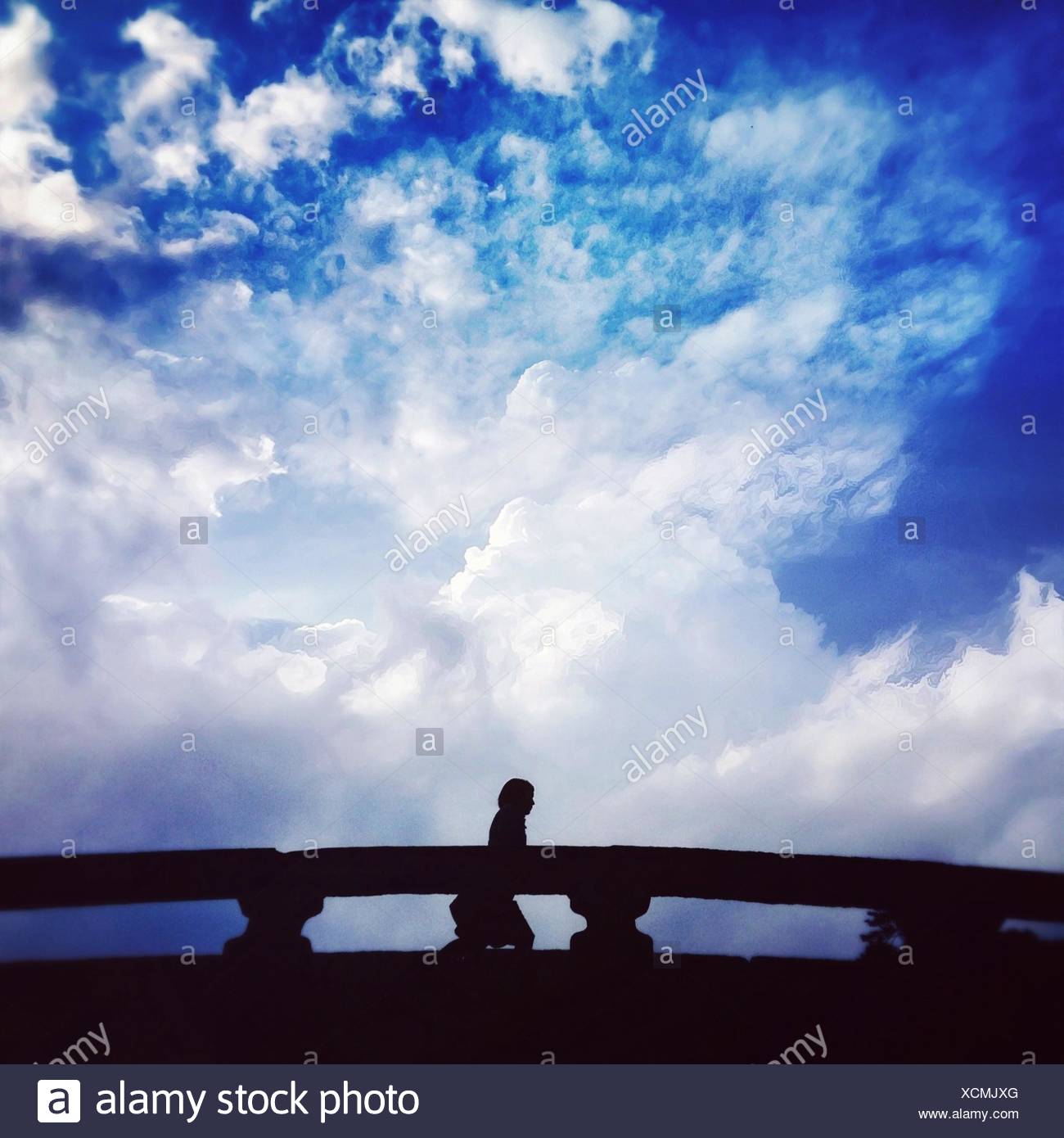 One Person Bridge High Resolution Stock Photography and Images - Alamy