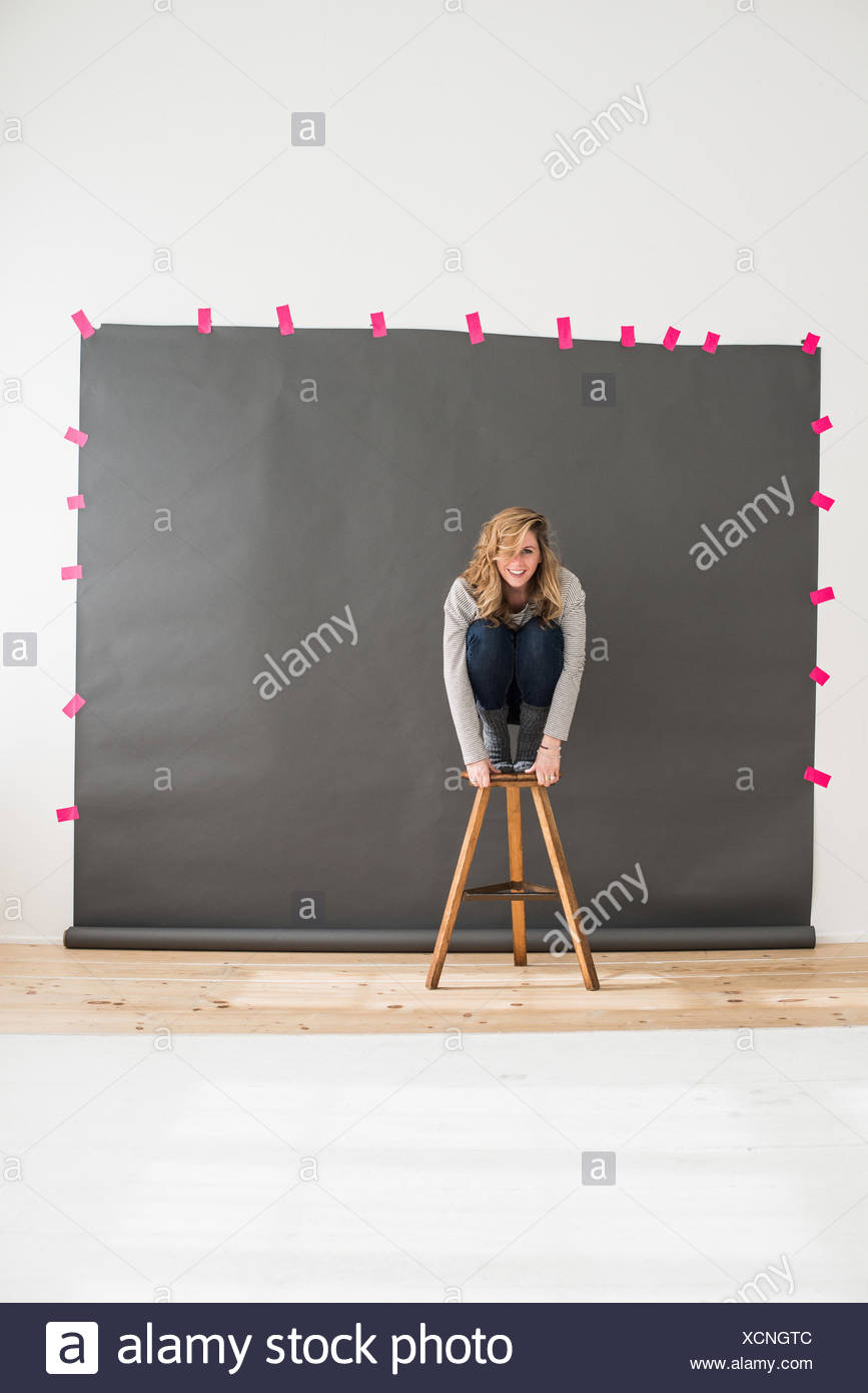 Balance On Chair High Resolution Stock Photography and Images - Alamy