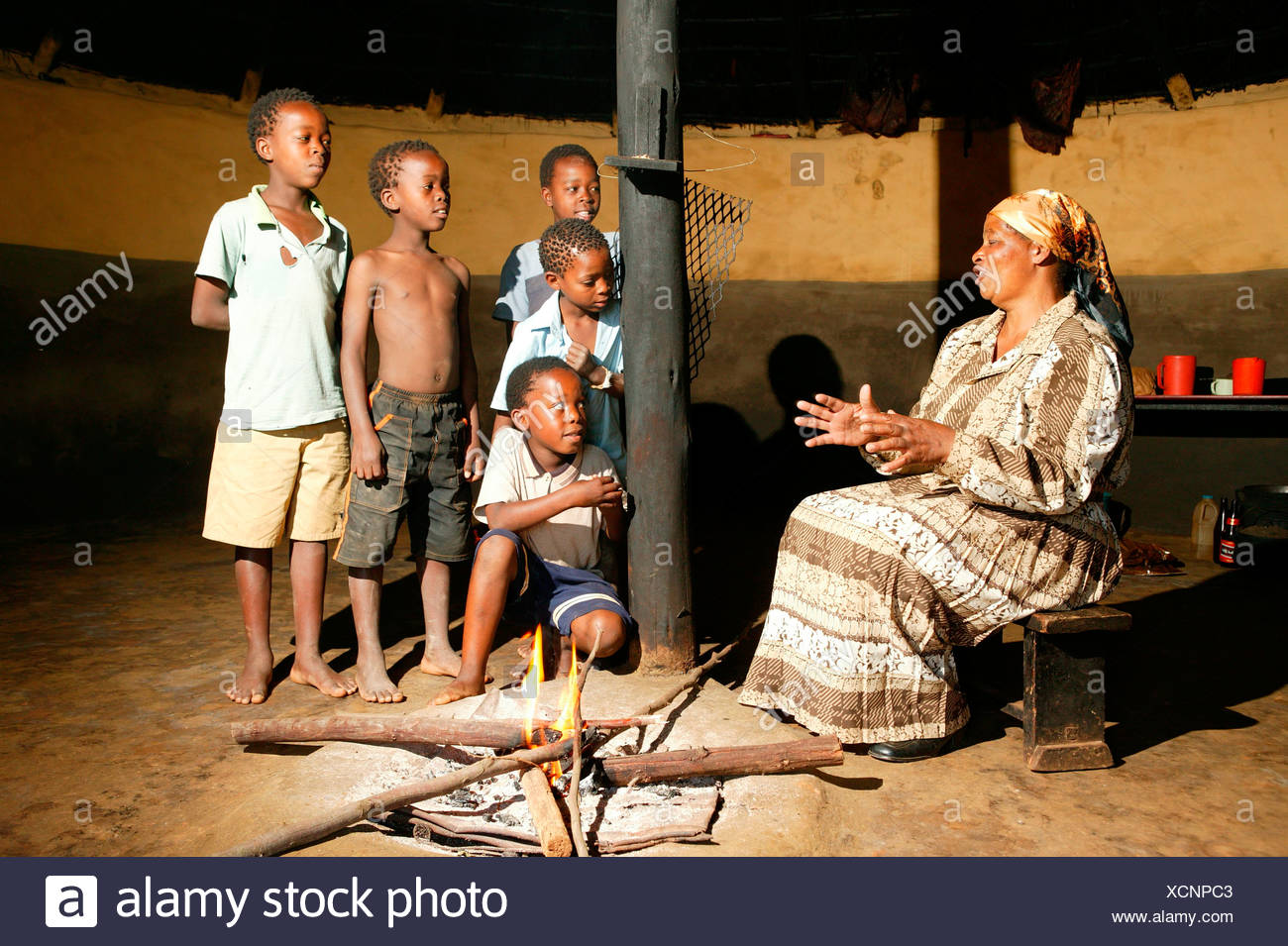 African Grandmother Grandchildren High Resolution Stock Photography and ...