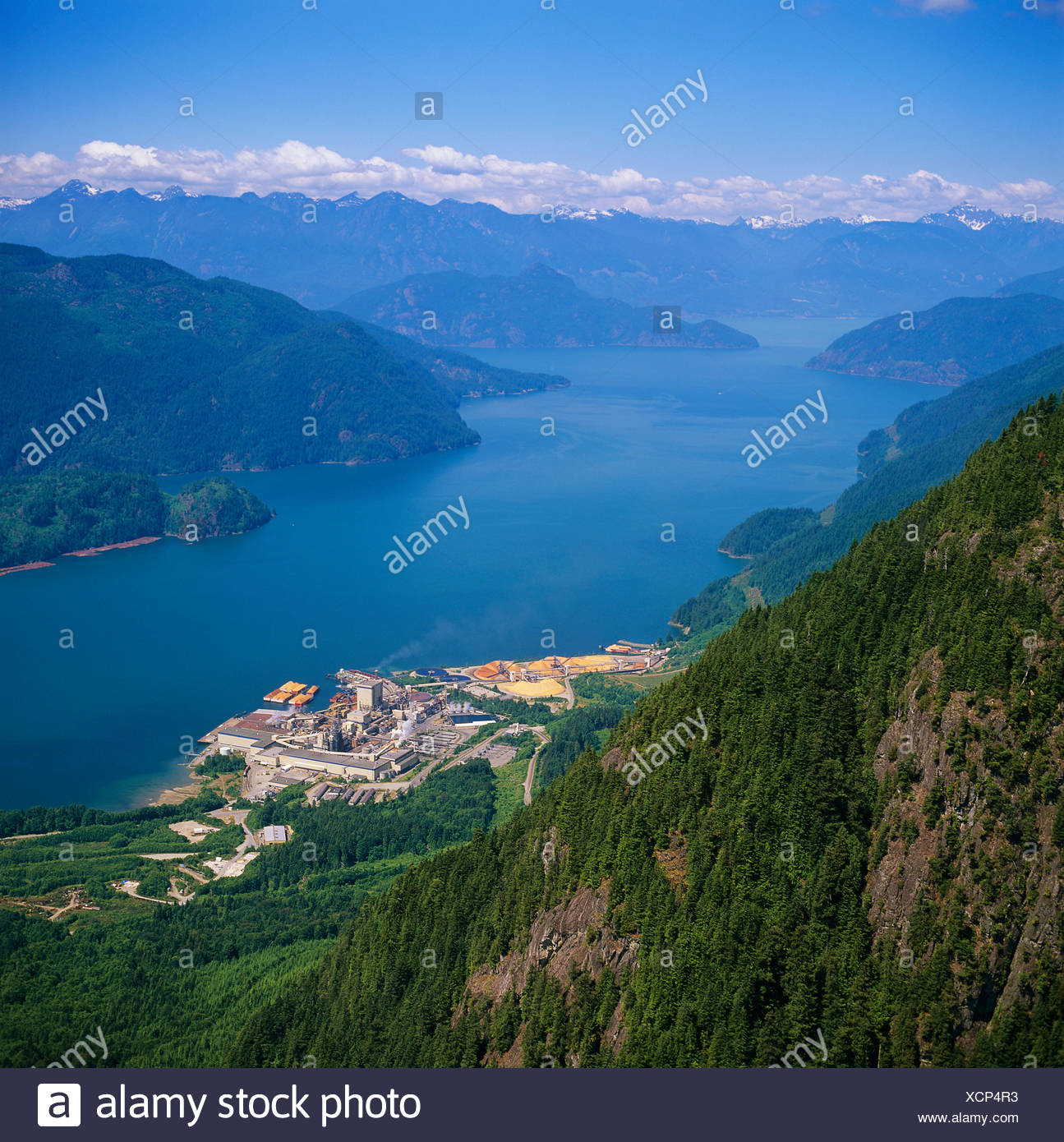 Canada Industry Forestry Pulp And Paper High Resolution Stock ...