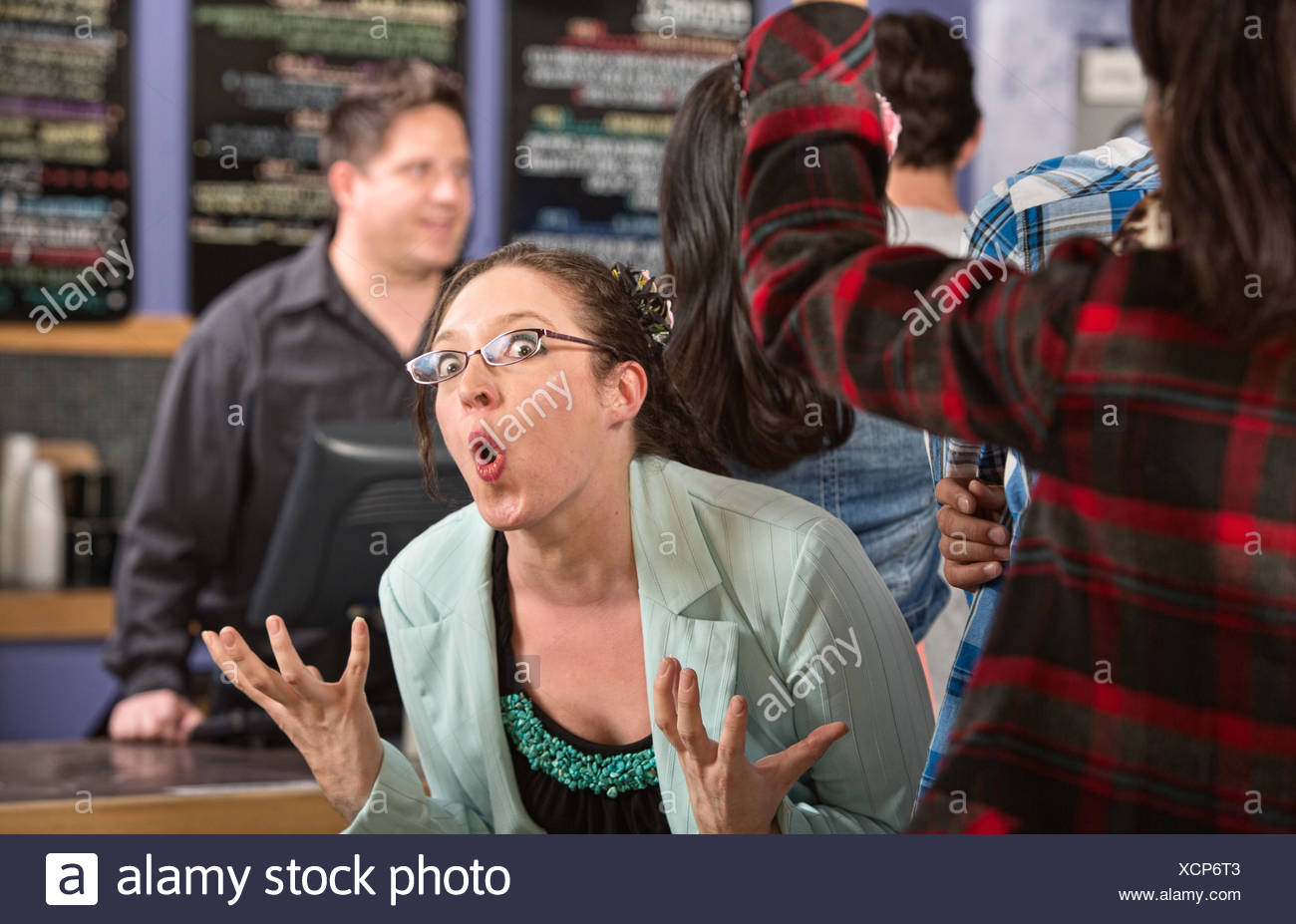 Angry Customer Restaurant High Resolution Stock Photography and Images ...