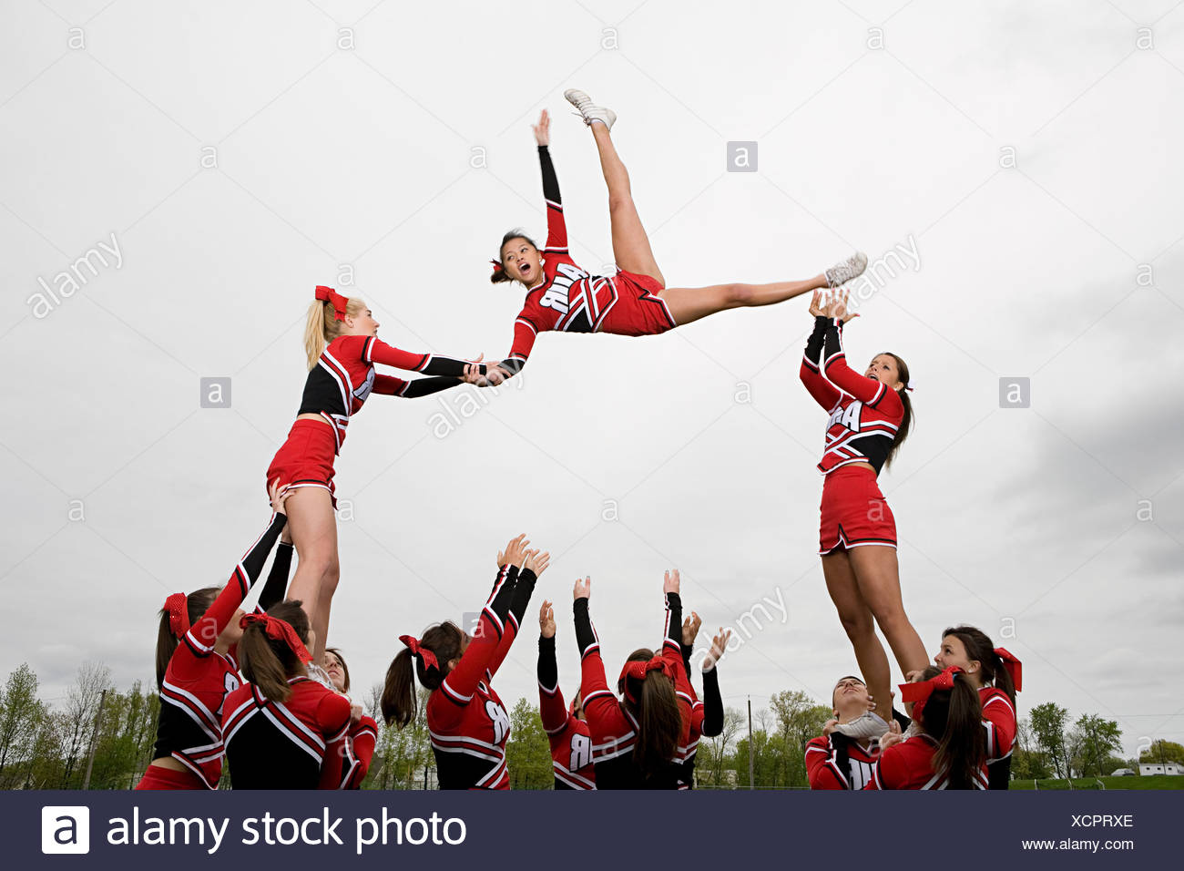 School Cheerleaders High Resolution Stock Photography and Images - Alamy