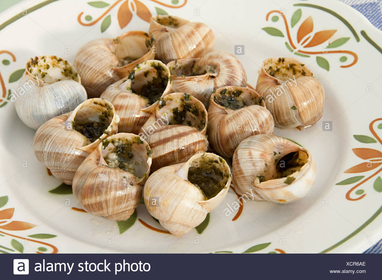 Escargot Plate Stock Photos & Escargot Plate Stock Images - Alamy