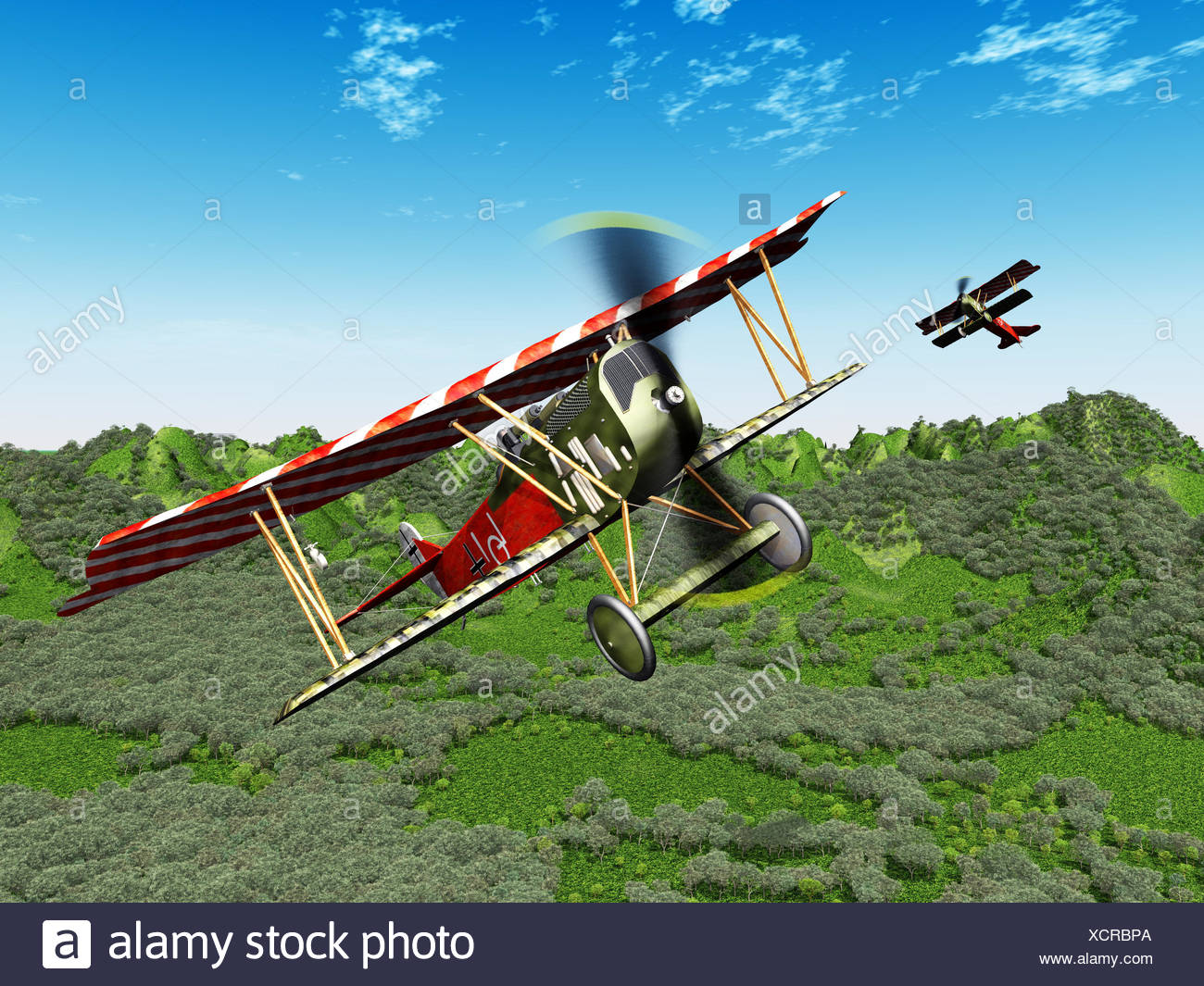German Fighter Plane Ww1 High Resolution Stock Photography and Images ...