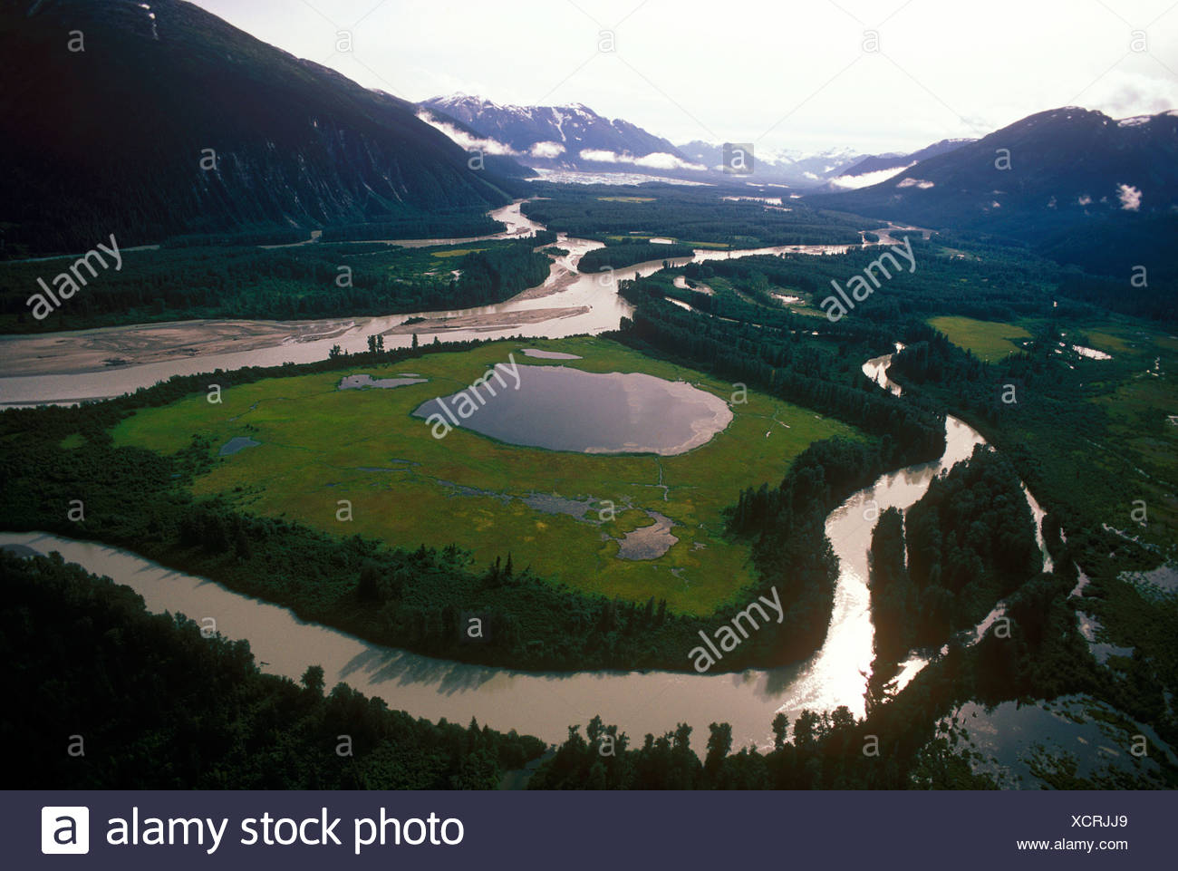 Aerial Of The Stikine River High Resolution Stock Photography and ...