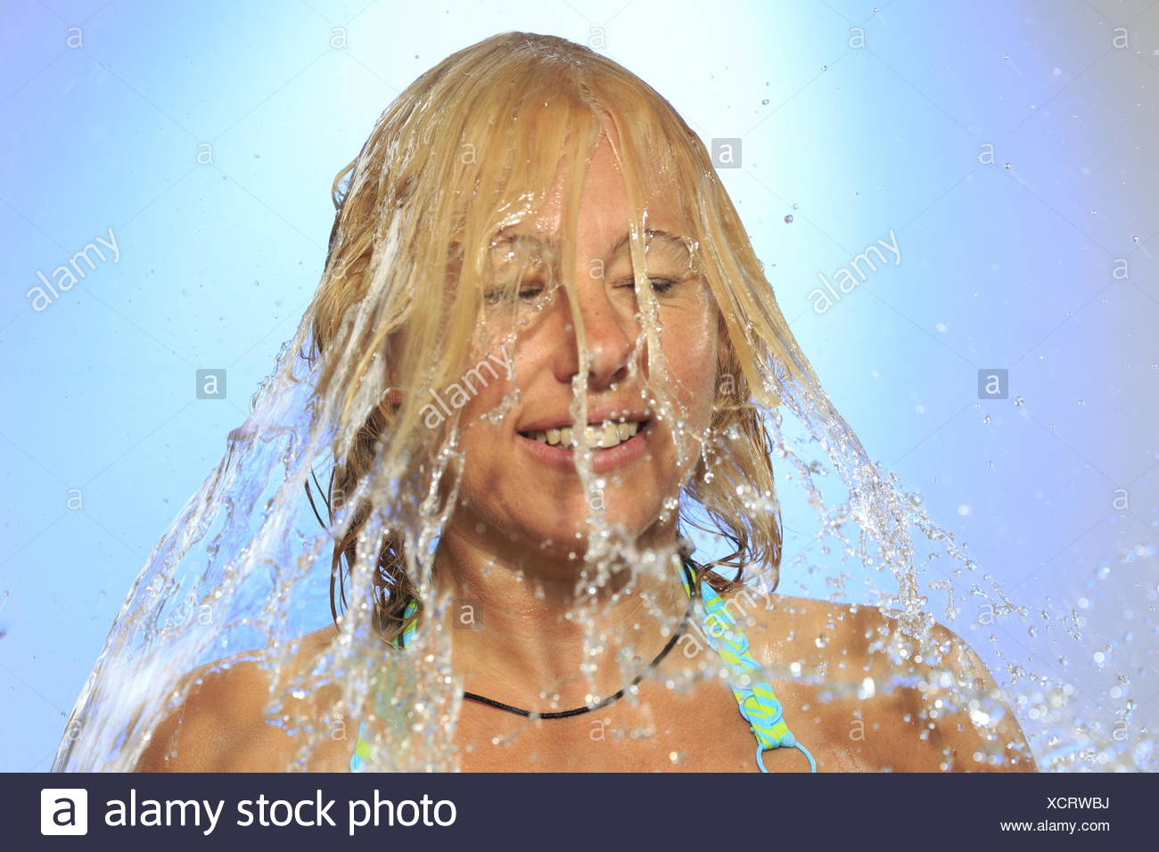 Woman Face Water Splash High Resolution Stock Photography and Images ...