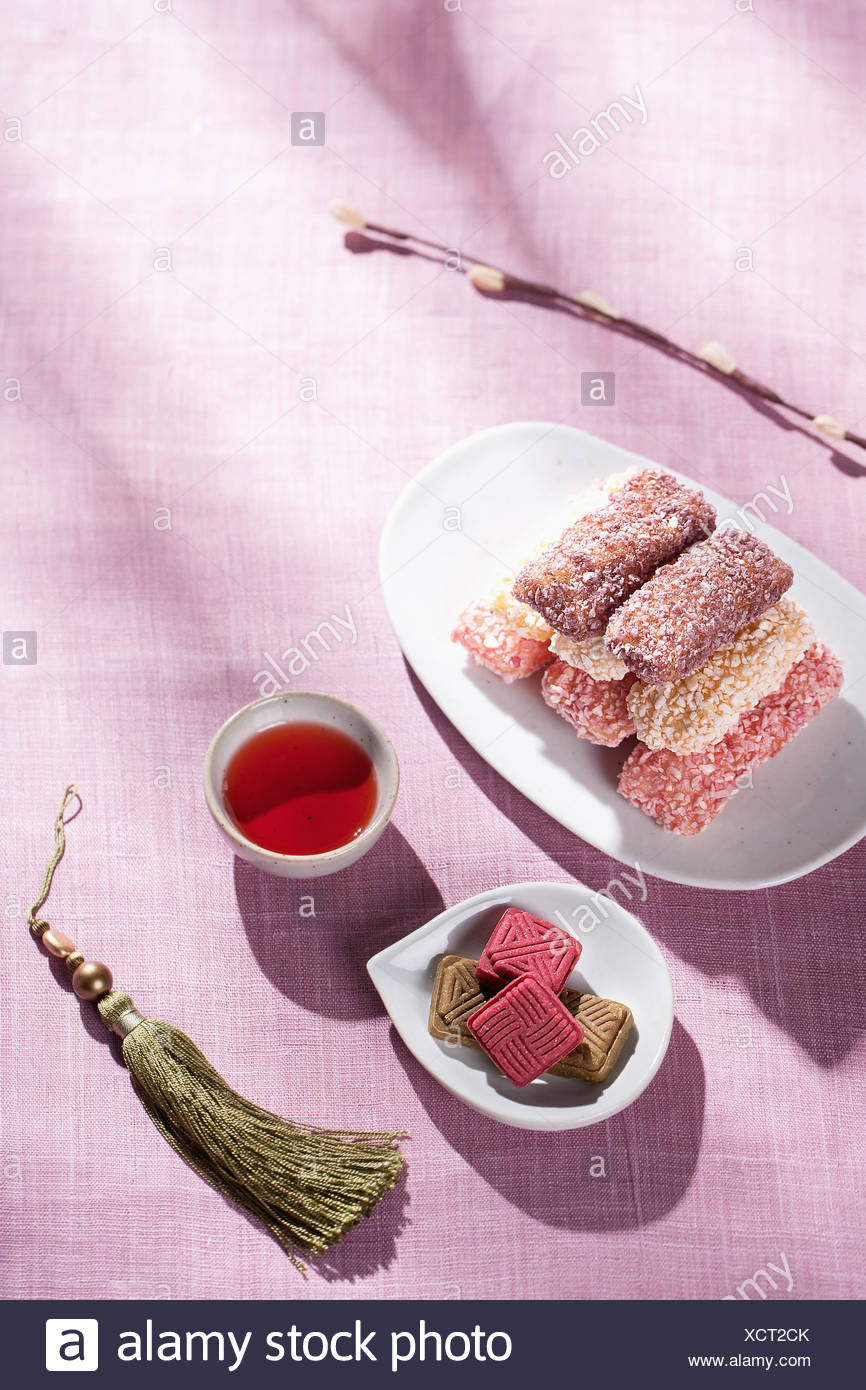Korean Traditional Cookie High Resolution Stock Photography and Images ...