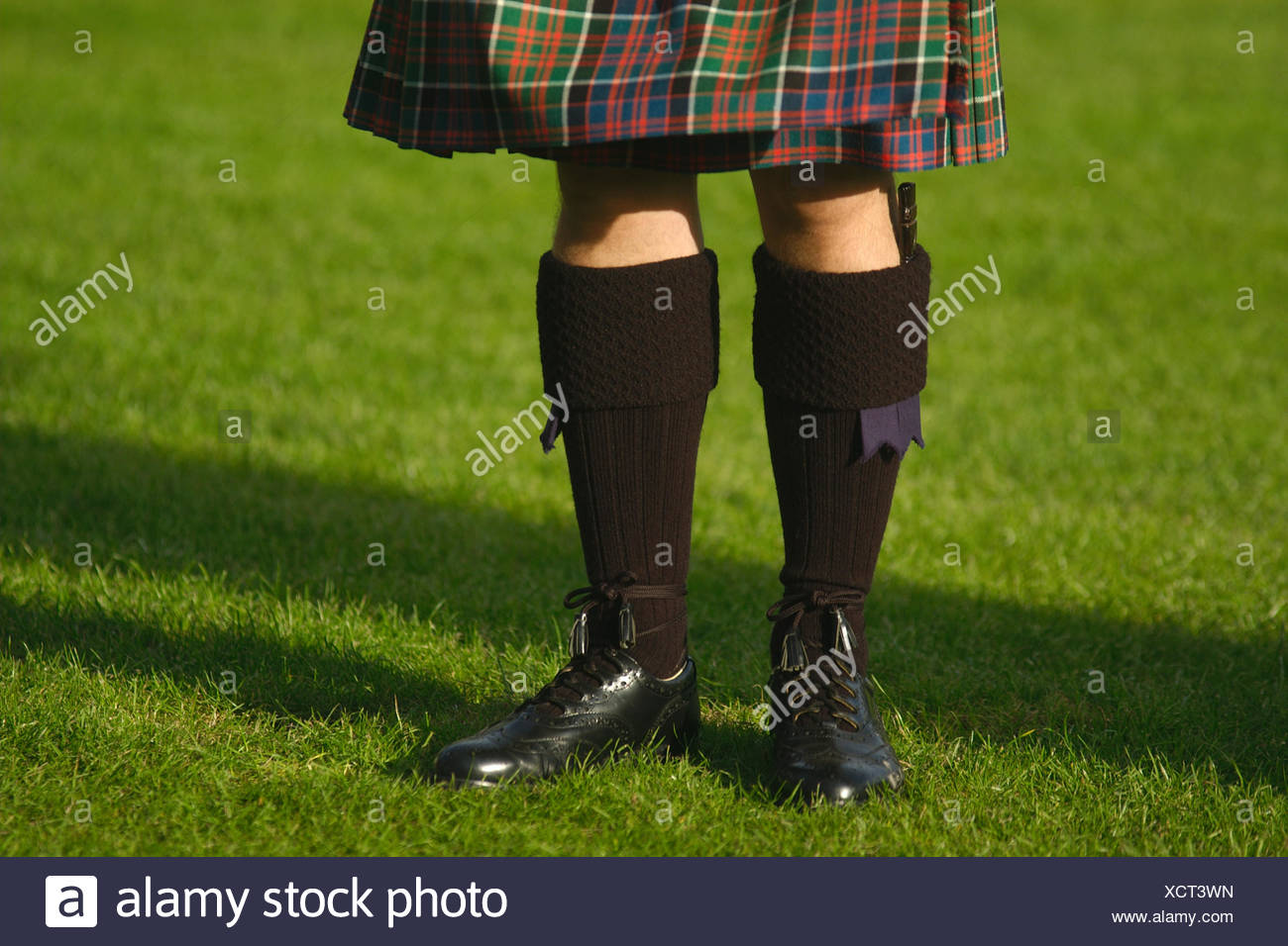 Legs And Kilt High Resolution Stock Photography and Images - Alamy