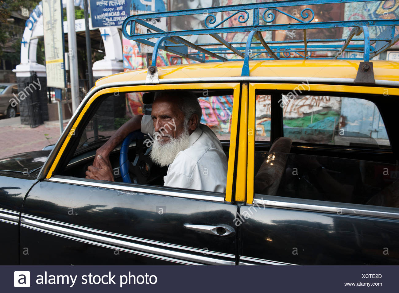 Indian Taxi Driver High Resolution Stock Photography and Images - Alamy
