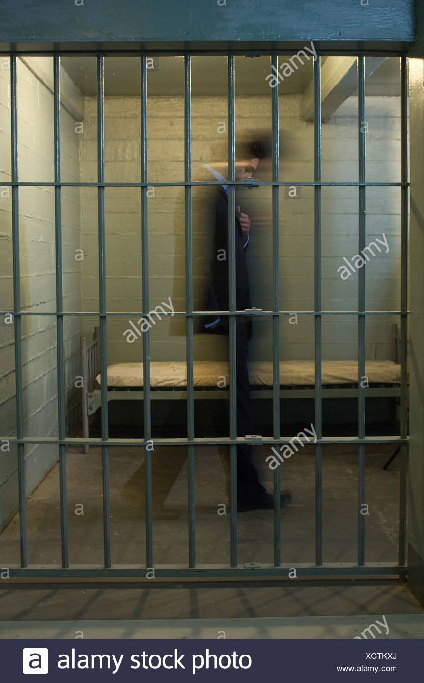 Business Man In Prison Cell High Resolution Stock Photography and ...