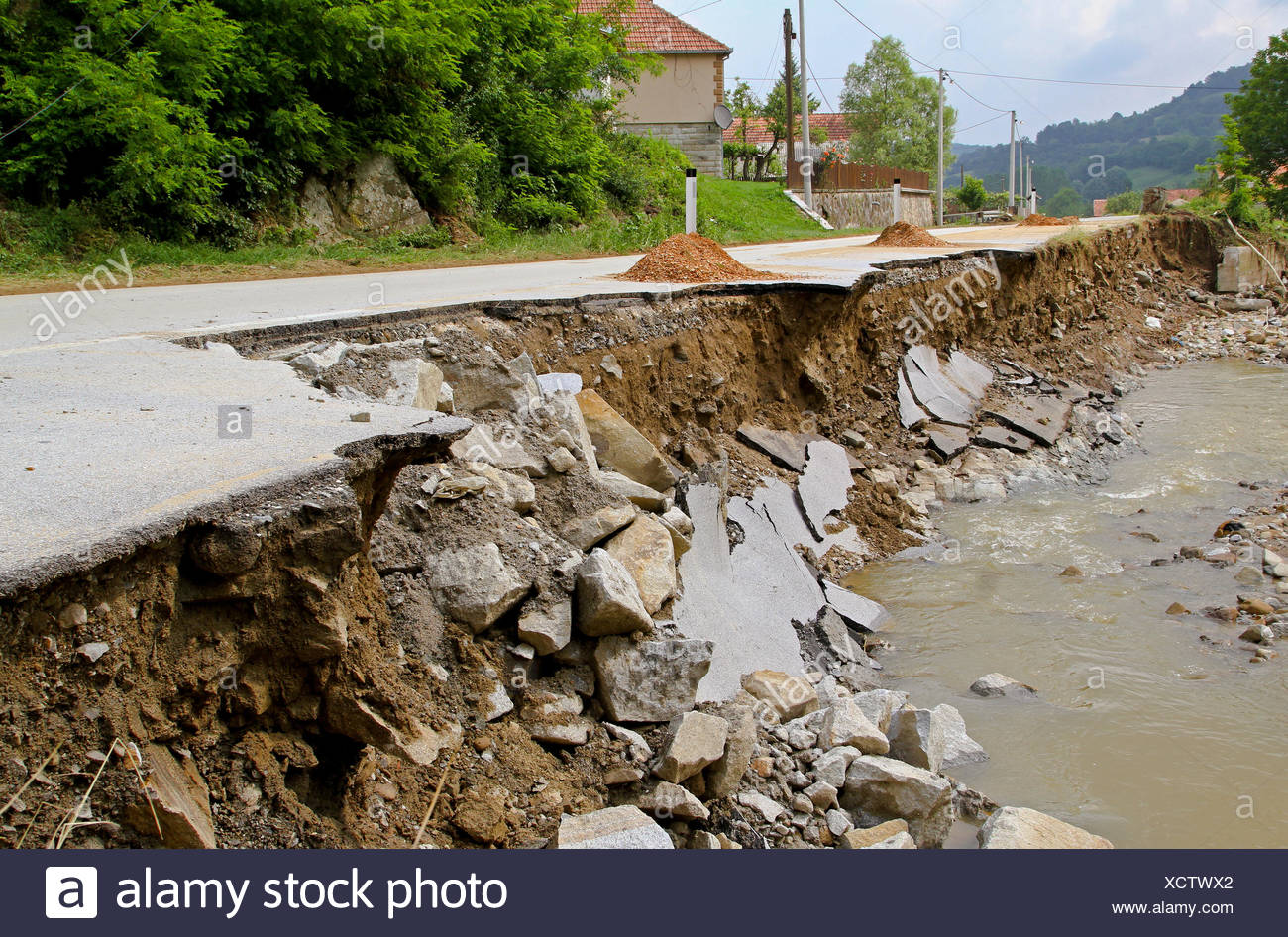 Landslip High Resolution Stock Photography and Images - Alamy