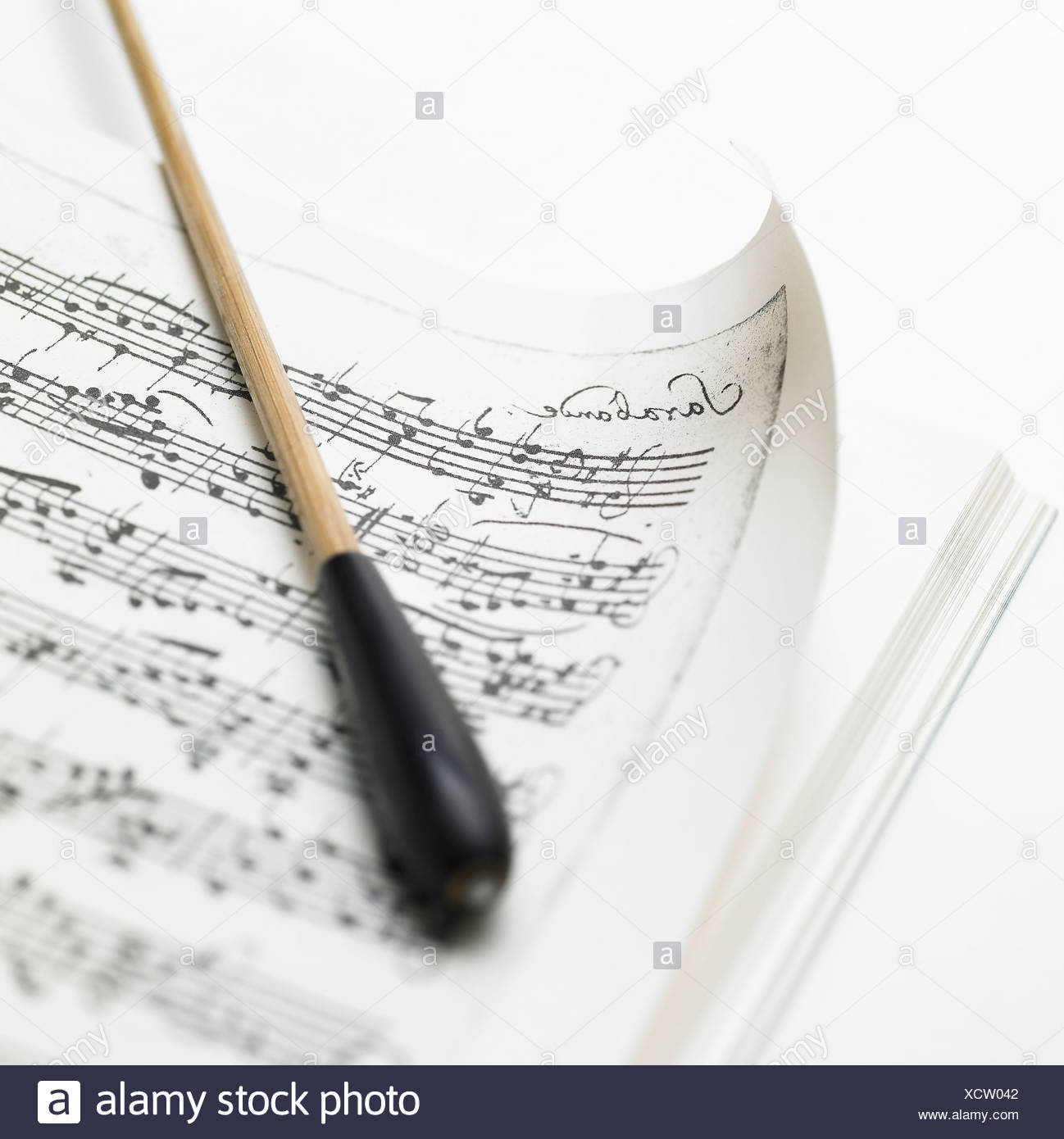 Baton Music High Resolution Stock Photography and Images - Alamy
