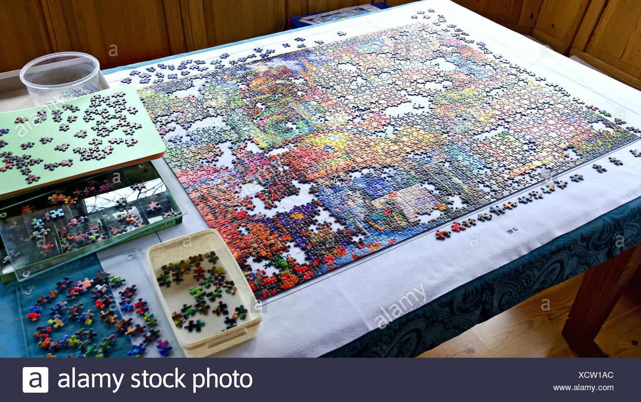 Unfinished Puzzle High Resolution Stock Photography and Images - Alamy