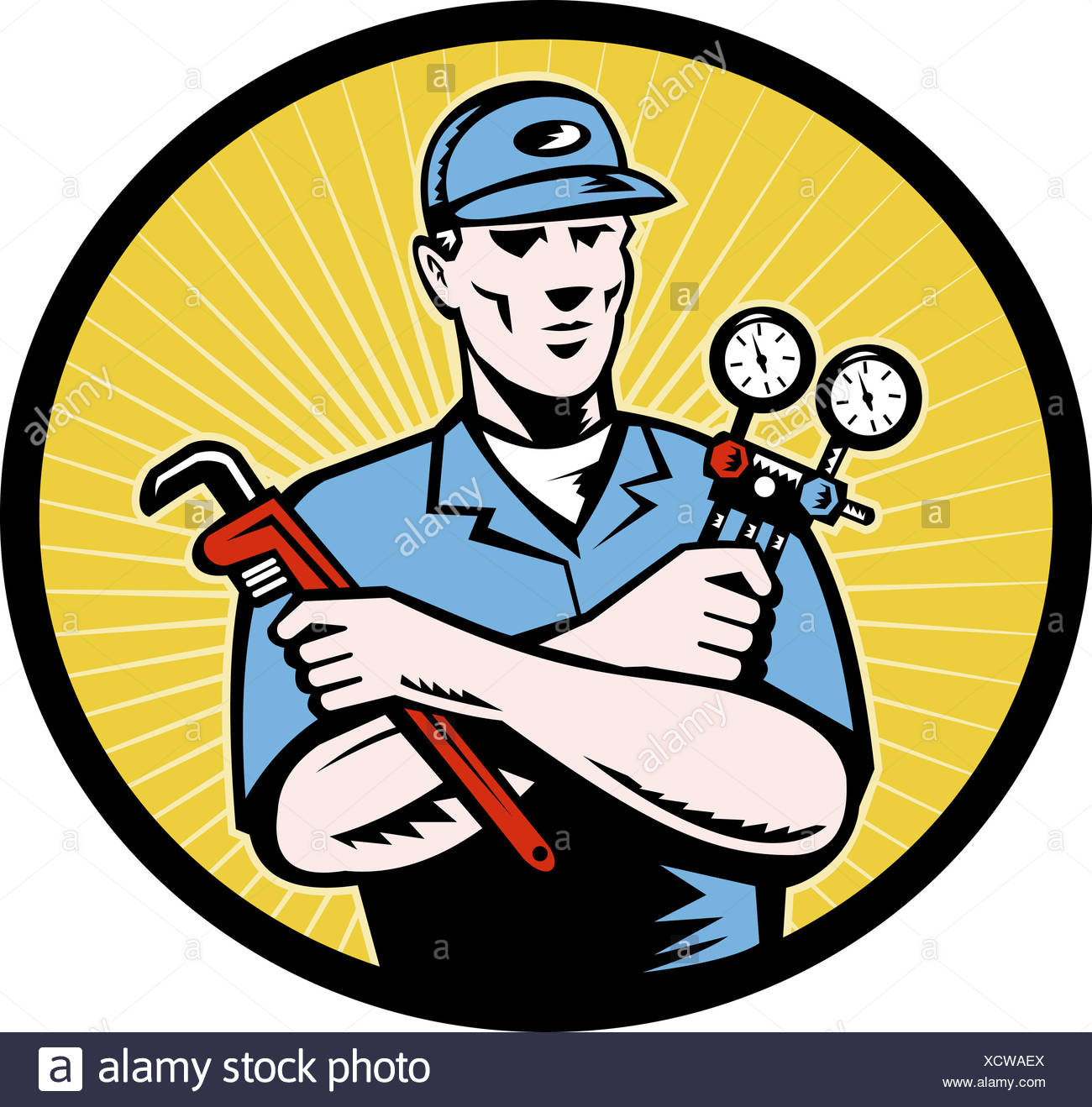 Aircon Technician High Resolution Stock Photography and Images - Alamy