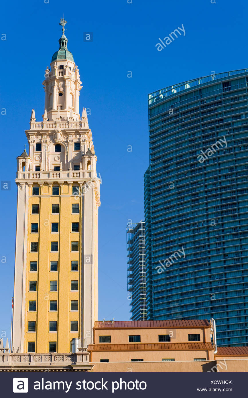 Miami Dade College Freedom Tower High Resolution Stock Photography and ...