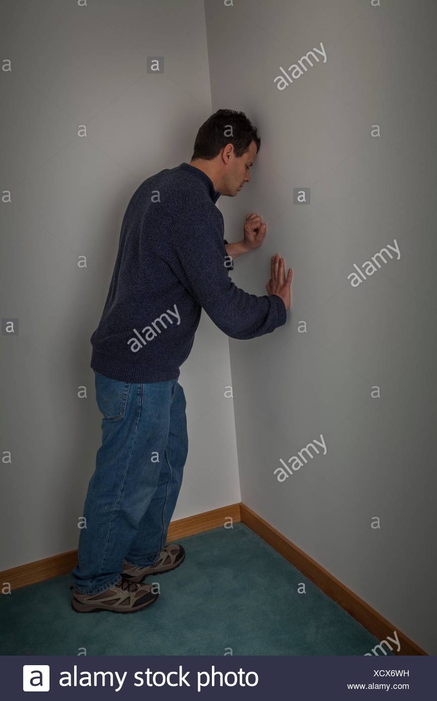 Man In Corner Of Room High Resolution Stock Photography and Images - Alamy