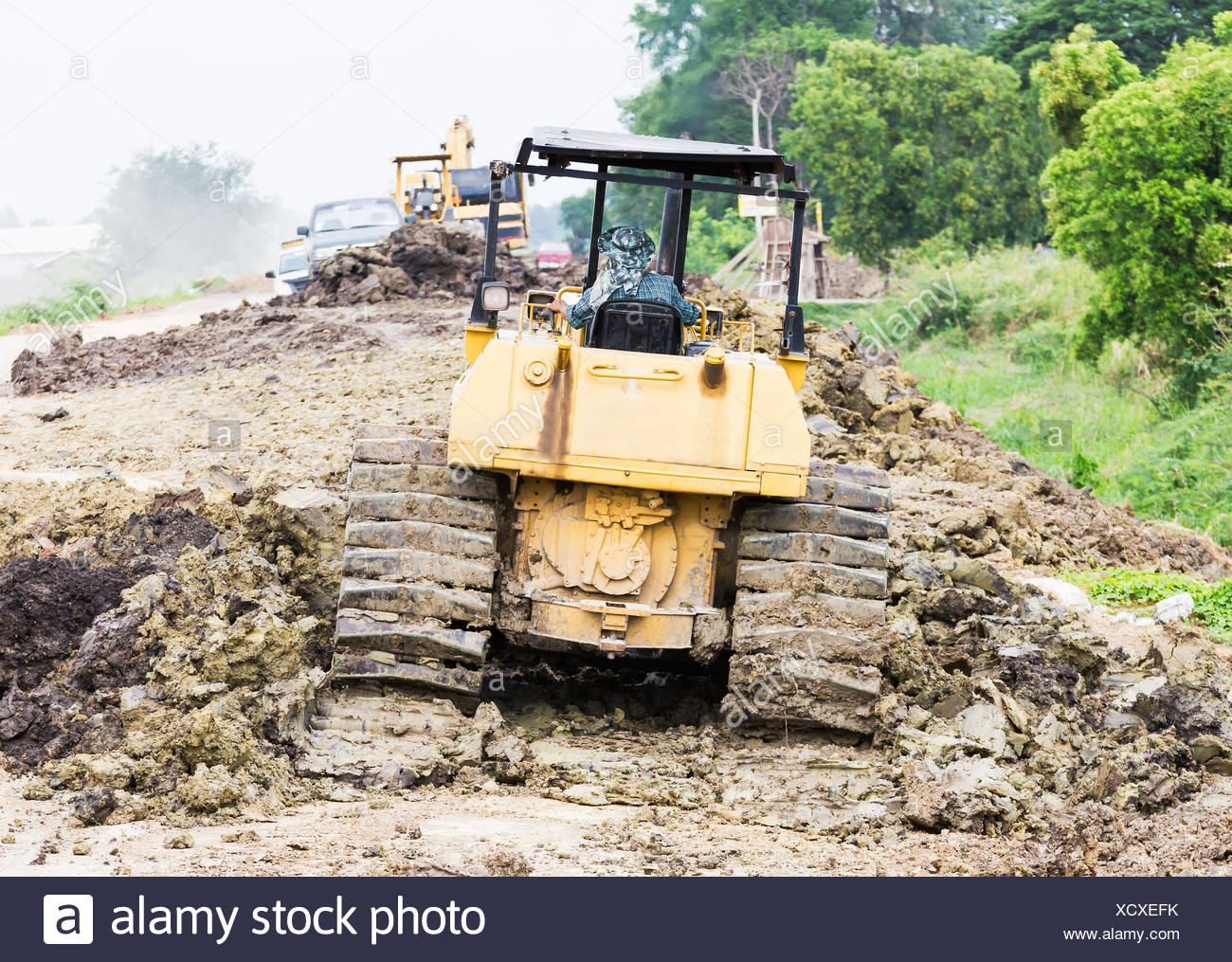 Earth Mover Push High Resolution Stock Photography and Images - Alamy