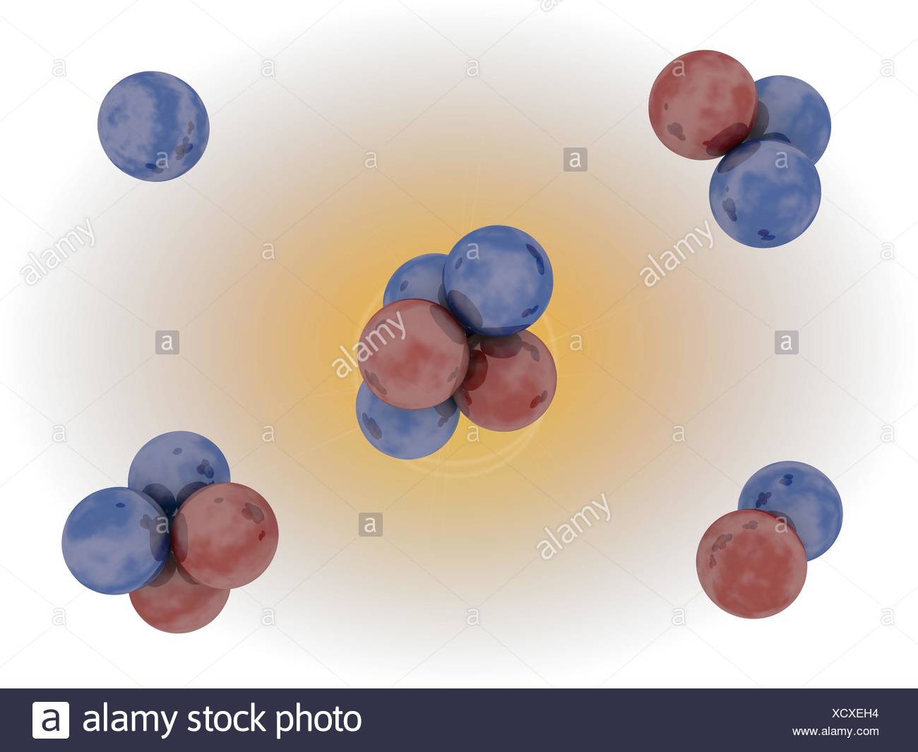 Helium Atoms Stock Photos & Helium Atoms Stock Images - Alamy