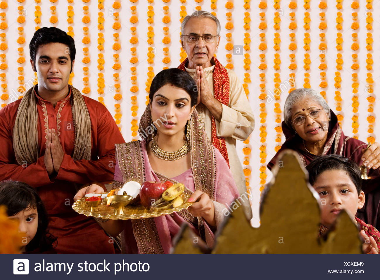 Indian Joint Family Indoor High Resolution Stock Photography and Images ...