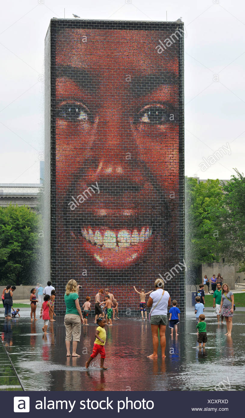 Children Kids Water Fountain Playing High Resolution Stock Photography ...