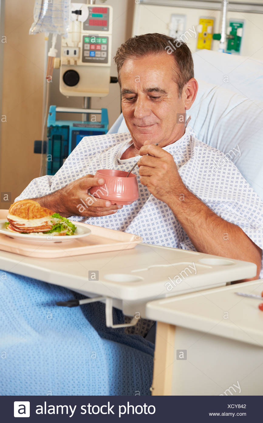 Patient Eating In Hospital High Resolution Stock Photography and Images ...
