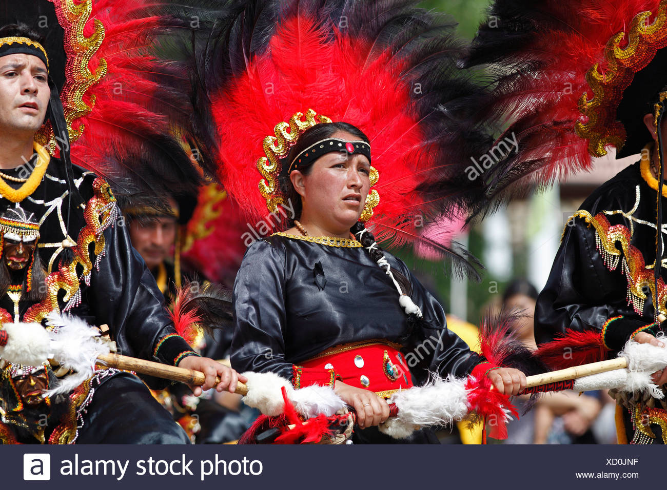 Men Wearing Traditional Indigenous Costumes High Resolution Stock ...