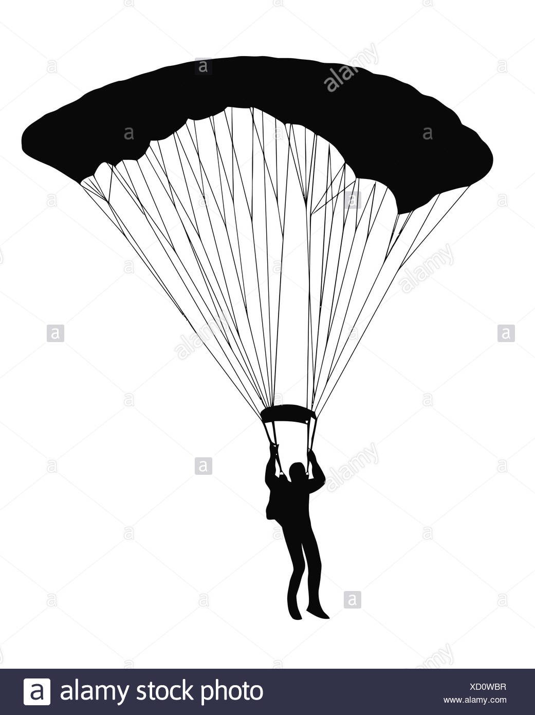 Skydiver Cut Out Stock Images & Pictures - Alamy