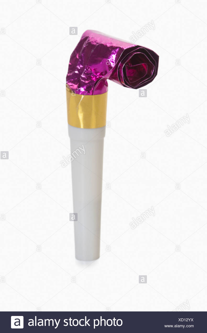 Party Horn Blower Isolated High Resolution Stock Photography and Images ...