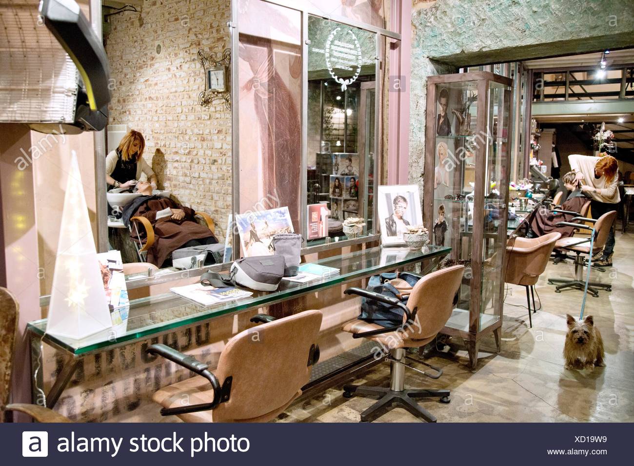 Hairdressing High Resolution Stock Photography and Images - Alamy