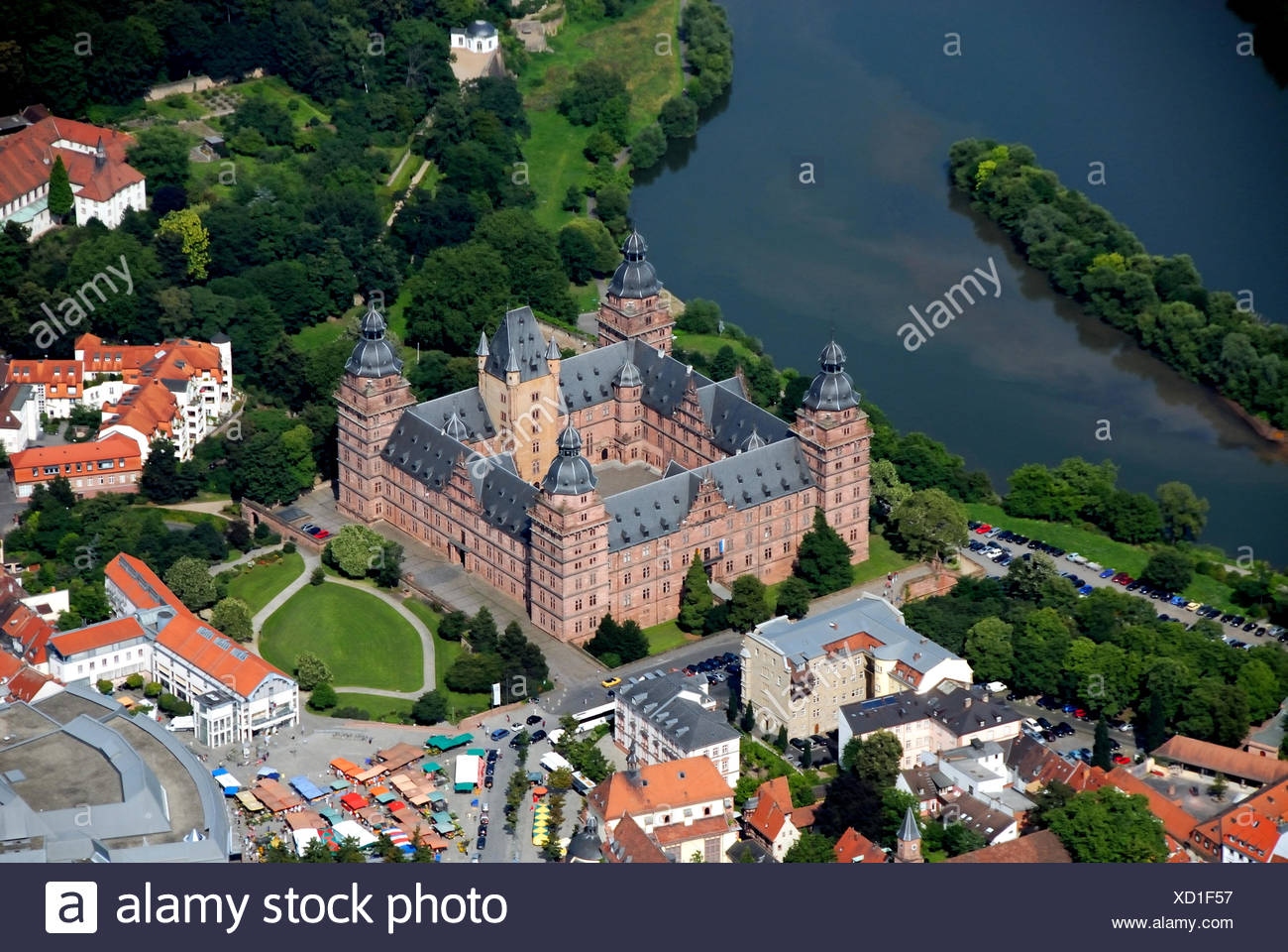 Aschaffenburg Castle Germany Stock Photos & Aschaffenburg Castle ...