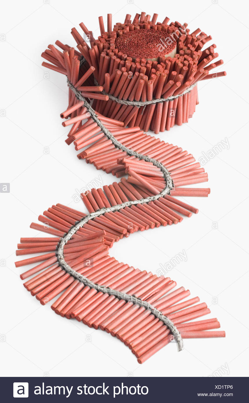 String Of Firecrackers Stock Photos & String Of Firecrackers Stock ...