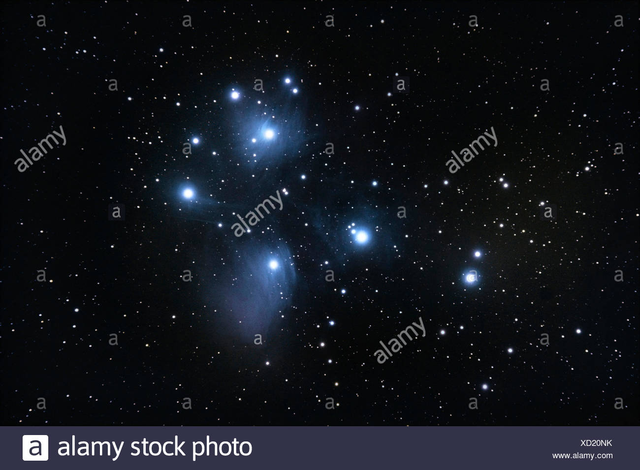 Pleiades Star Cluster High Resolution Stock Photography and Images - Alamy