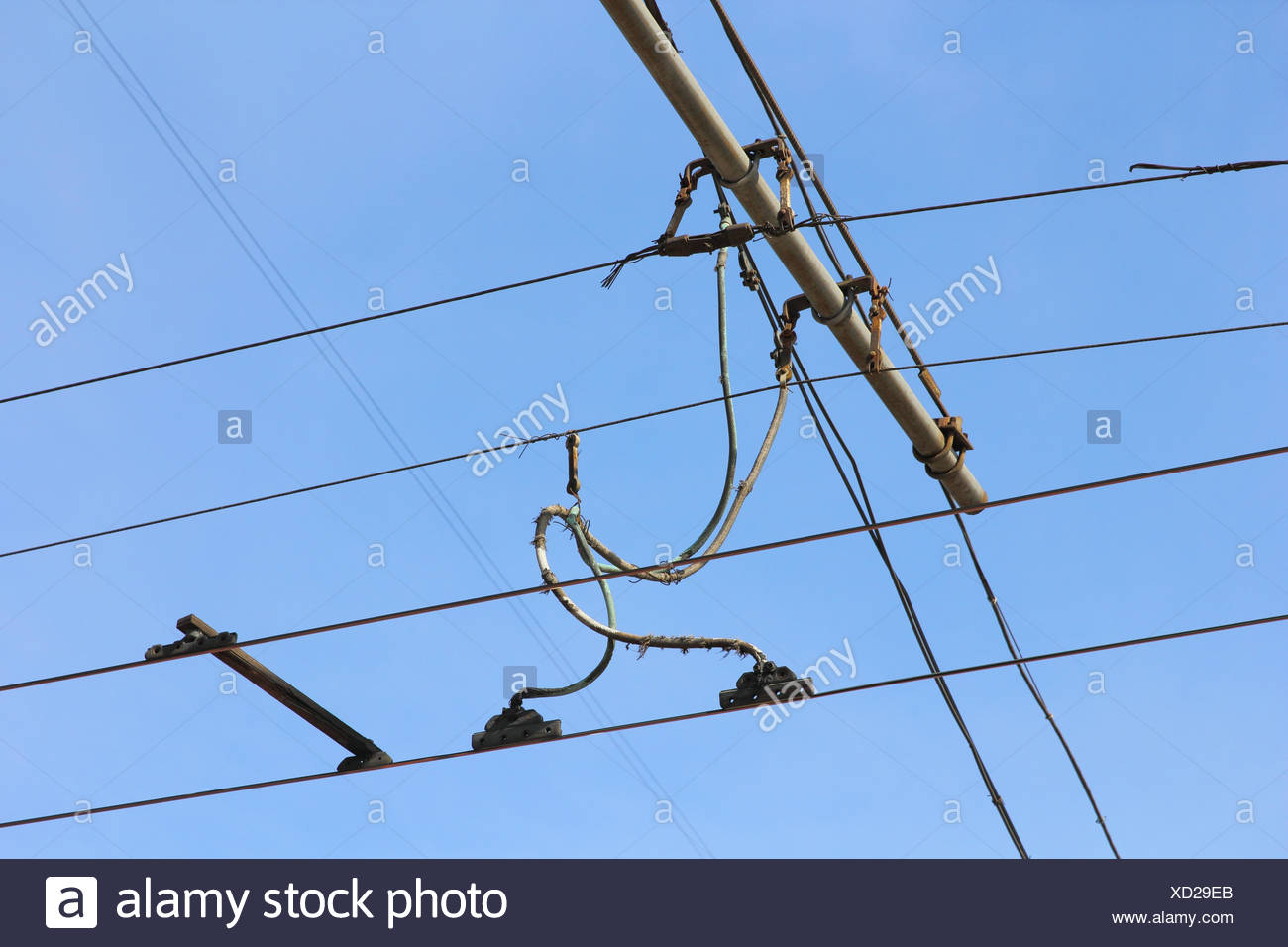 Telegraph Lines Railway High Resolution Stock Photography and Images ...