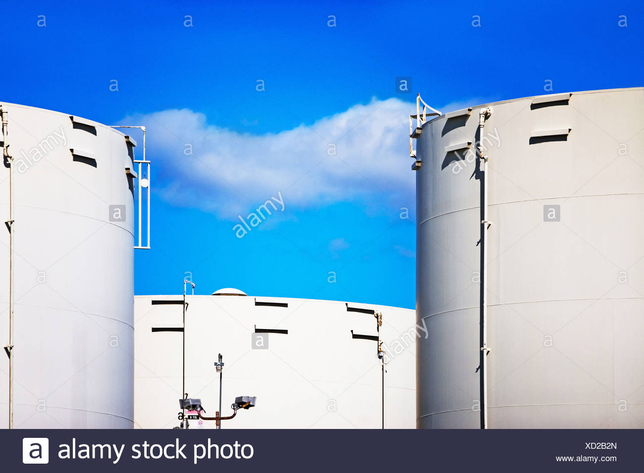 Oil Or Gas Storage Tanks High Resolution Stock Photography and Images ...