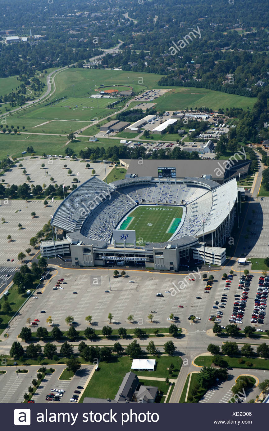 University Of Kentucky Football Field High Resolution Stock Photography ...